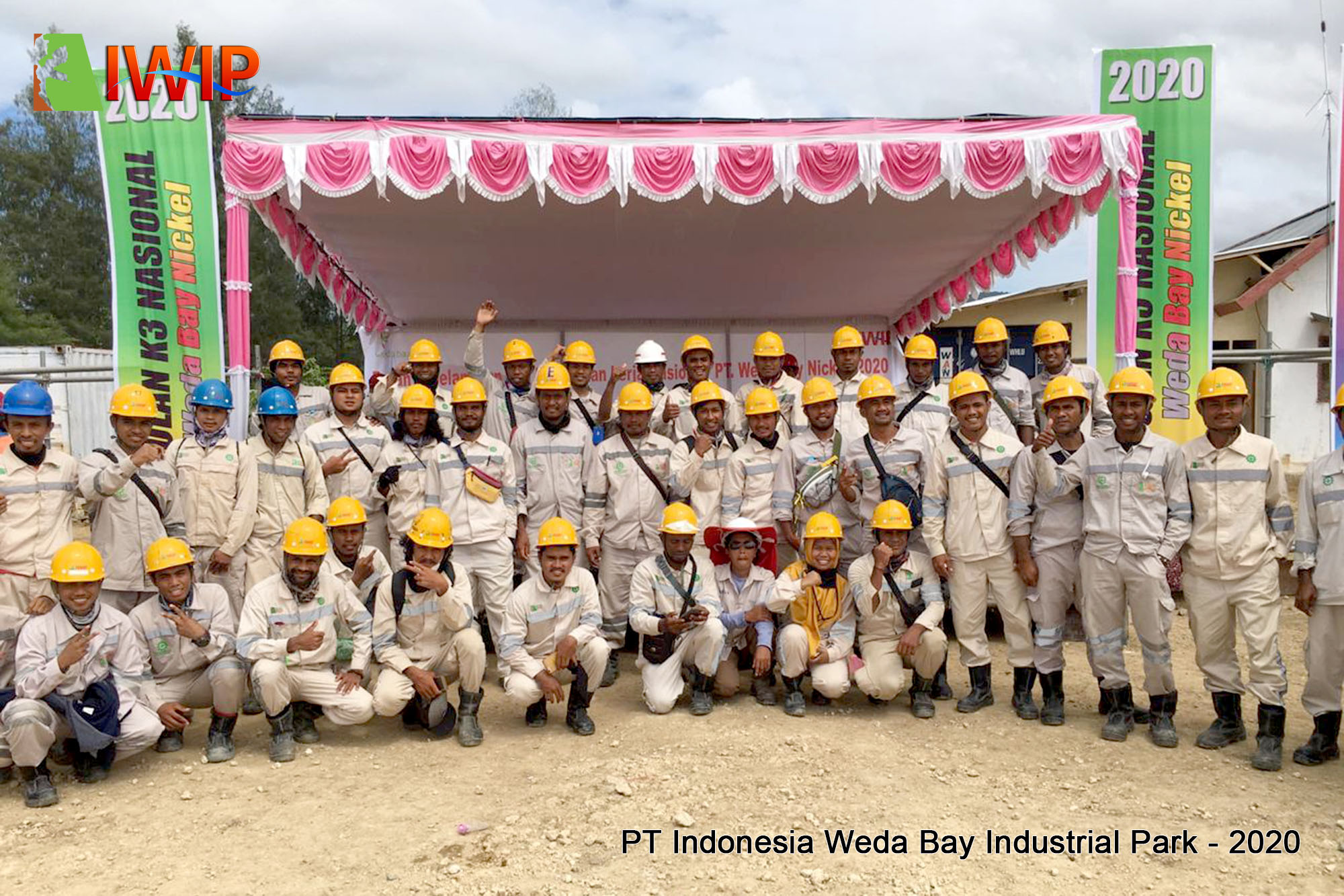 Peringatan Bulan K3 Nasional di Kawasan Industri Weda Bay - PT Indonesia Weda Bay Industrial Park